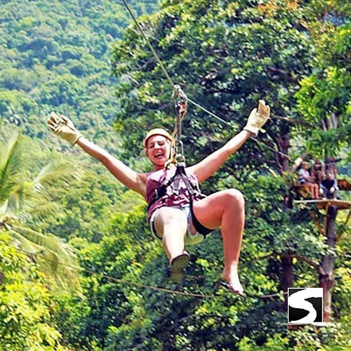Zipline Koh Samui Abenteuer Aktivität – kohsamuiausflug.de